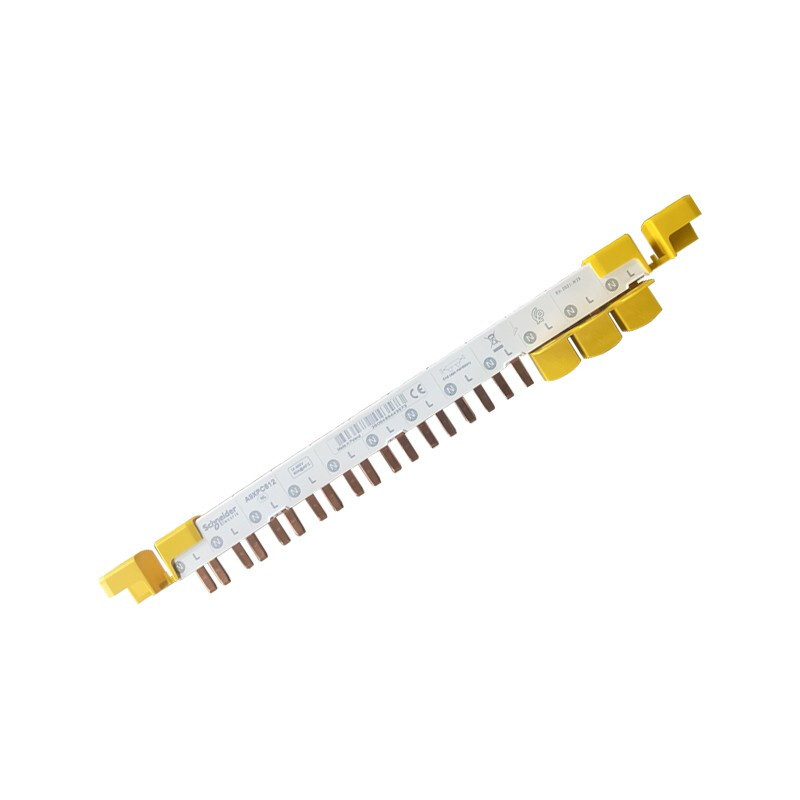 Schneider comb-shaped female row 1P + N busbar wiring row connecting ...