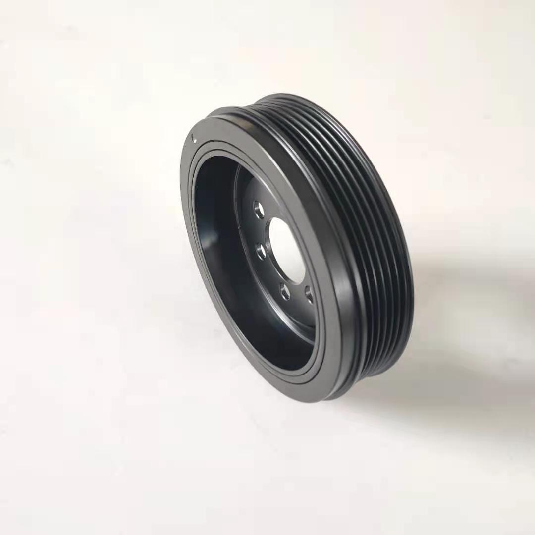 汽车曲轴皮带轮 适用于宝马F30F32 11237624103 皮带减振器平衡轮-阿里巴巴