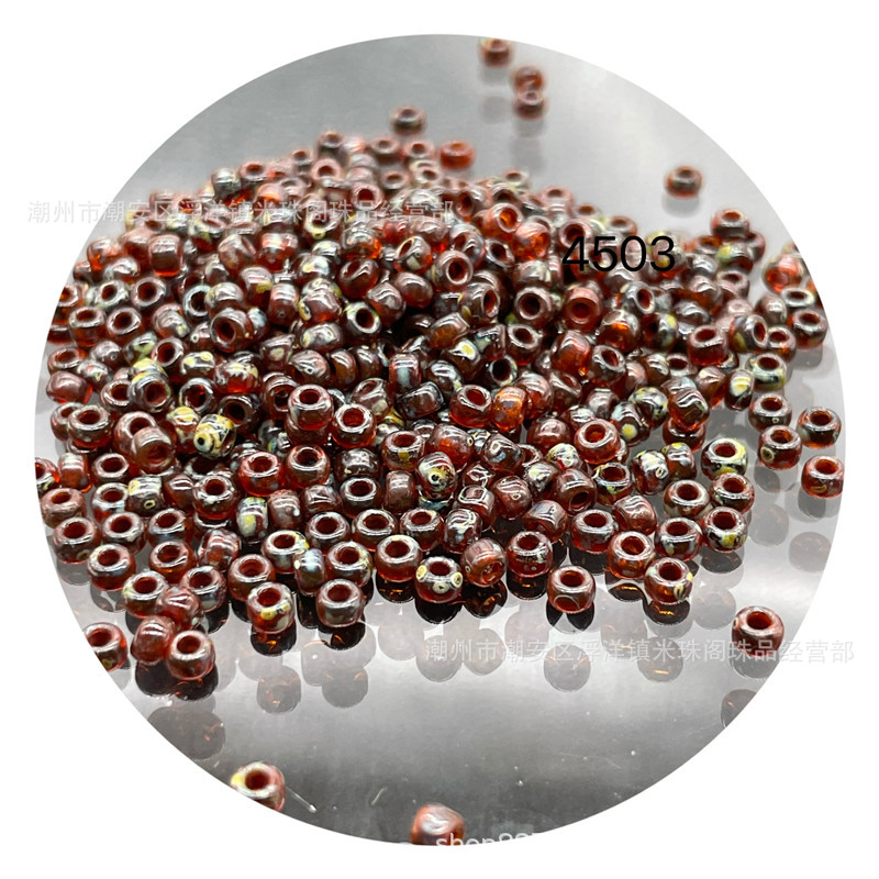 MIYUKI 3mm毕加索系列日本进口御幸8/0米珠散圆珠diy手工串珠18色-阿里巴巴