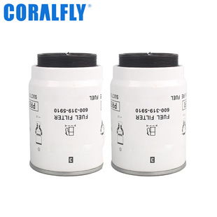 挖掘机零件发动机燃油滤清器PC430-8 600-319-5910燃油滤芯过滤器-阿里巴巴