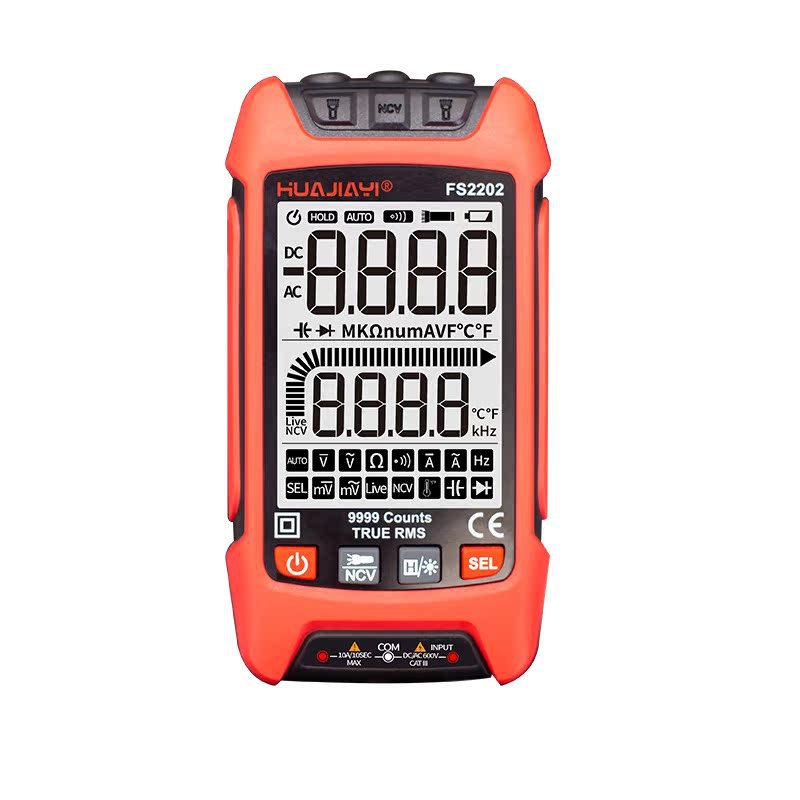 Multimeter digital high-precision automatic portable ultra-thin anti ...