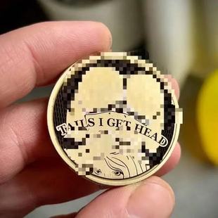 跨境新品 Funny Heads and Tails Coins 有趣的头和尾硬币-阿里巴巴