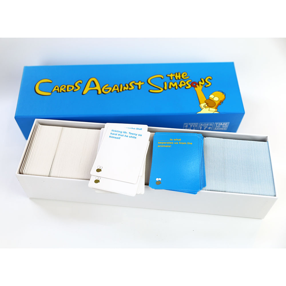 Cards Against the Simpsons 桌游卡牌游戏 聚会派对纸牌反人类卡-阿里巴巴