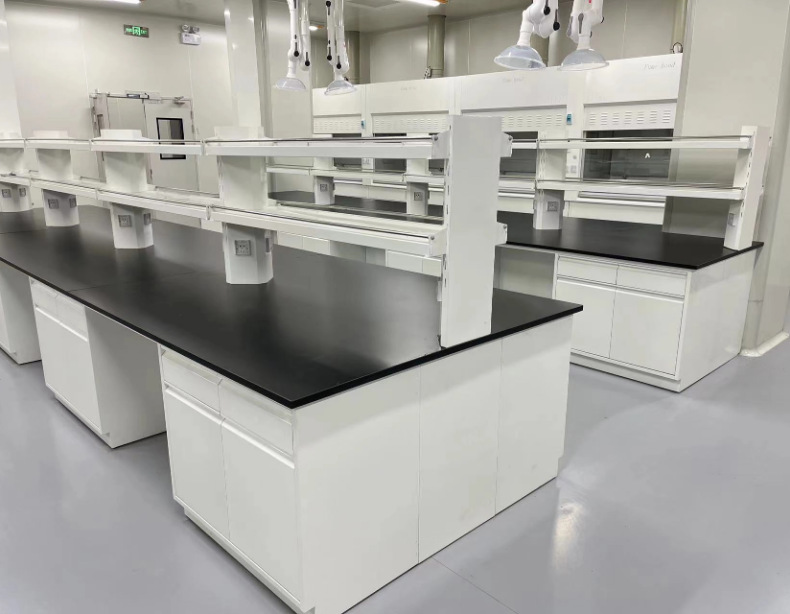 实验室边台中央台钢玻试剂架铝合金药品化验室铝玻试管架实验台架-阿里巴巴