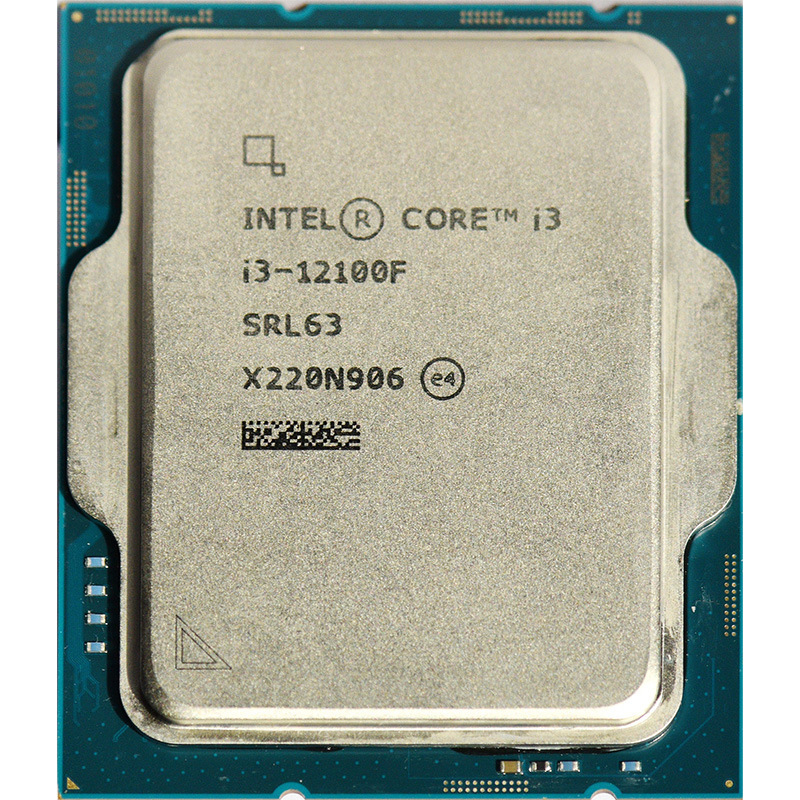 CPU⑪酷睿 I3-12100F散片 Desktop 级 核心4+0 插槽FCLGA1700-阿里巴巴