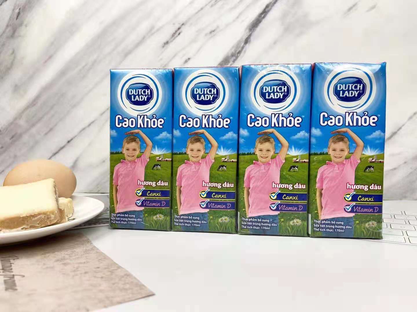 越南Dutch Lady/子母奶泰味道牛奶饮料170ml*48盒原味草莓整箱批-阿里巴巴