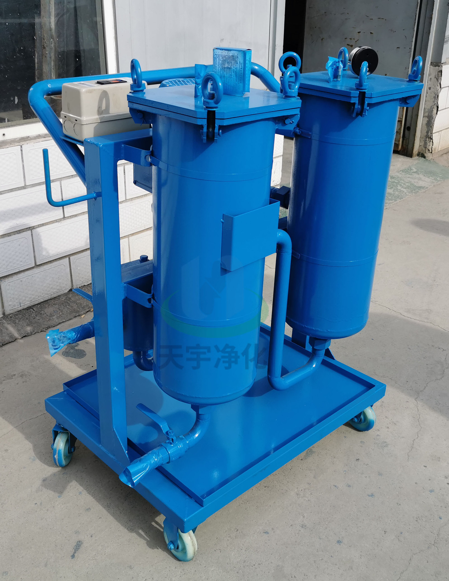 高粘度滤油机 LUCD-100*5 10 20 液压油过滤机 滤油小车-阿里巴巴