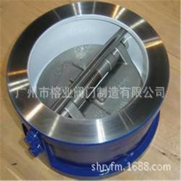 DH71X-10对夹式蝶型止回阀DH76X-16蝶形止回阀DH77X-25-40-64-100-阿里巴巴