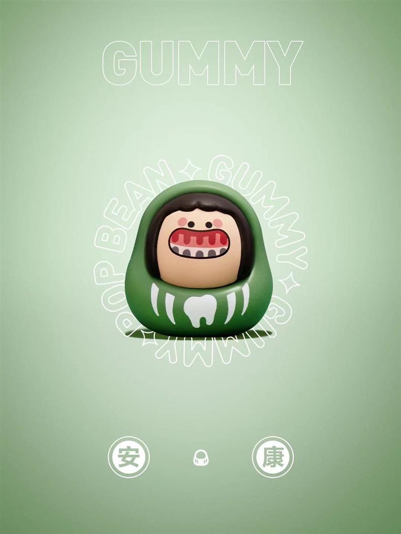 全场满30 POPMAT泡泡玛特萌粒达摩系列泡泡萌粒达摩萌粒-阿里巴巴