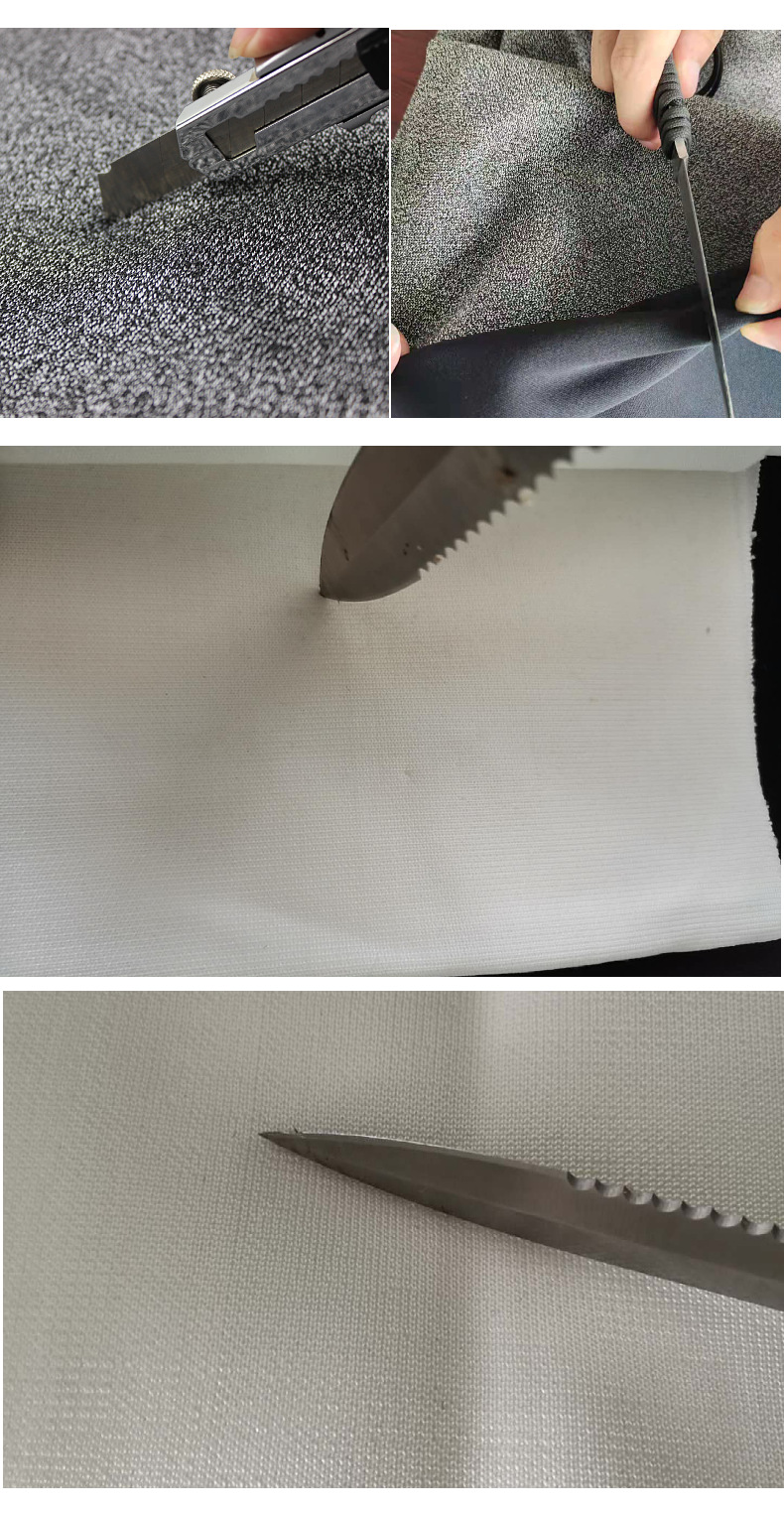 UHMWPE黑色超高分子量聚乙烯240g面料高强耐磨防割布高强大力马布-阿里巴巴