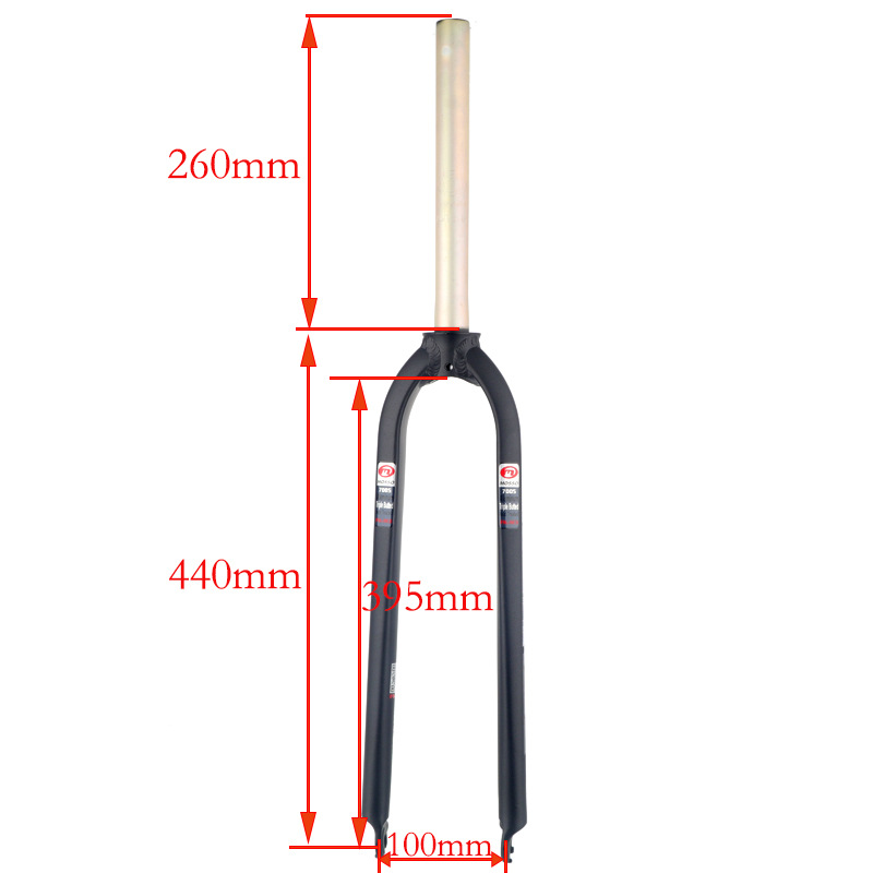 新款MOSSO 超轻硬叉MD3 M3 M5 26 27.5 29寸纯碟V刹山地车前叉A柱-阿里巴巴