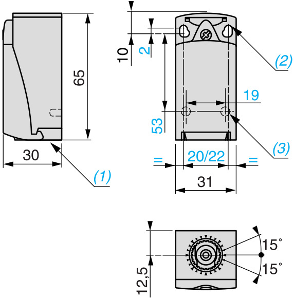 施耐德XCKP2102G11防水型行程开关 ZCY18 ZCP21热塑滚轮限位开关-阿里巴巴
