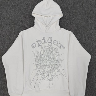 跨境高品质原版Sp5der卫衣450G重磅加绒情侣连帽衫亚马逊跨境-阿里巴巴