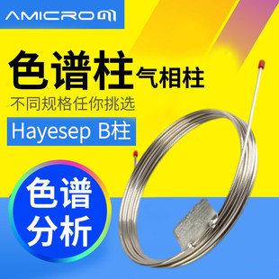 Hayesep B气相色谱柱不锈钢填充柱色谱分析柱气体分离柱国产GC柱-阿里巴巴