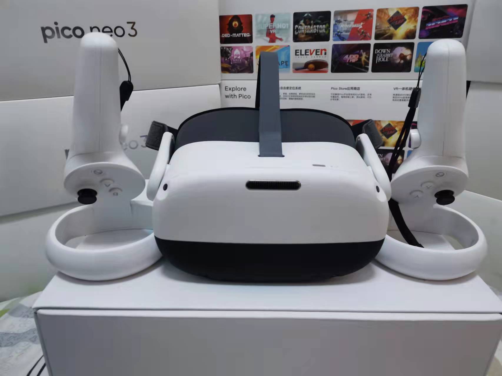 piconeo3送游戏vr一体机4k头盔眼镜头戴影院电影智能游戏虚拟现实-阿里巴巴