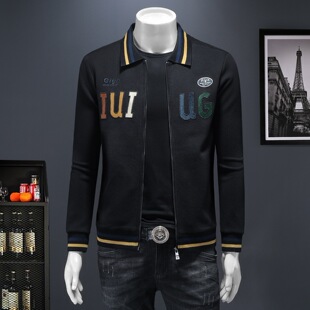 IUIUG品牌秋季新款卫衣运动 休闲潮流蜜蜂刺绣运动欧美时尚男-阿里巴巴