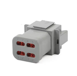 DT04-08PA-CE01德驰8孔重卡挖掘机防水原装进口汽车连接器接插件-阿里巴巴