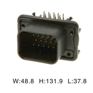 1.3系列AH7141-1.3-15AW/776267-1汽车连接器/汽车电控箱弯针针座-阿里巴巴