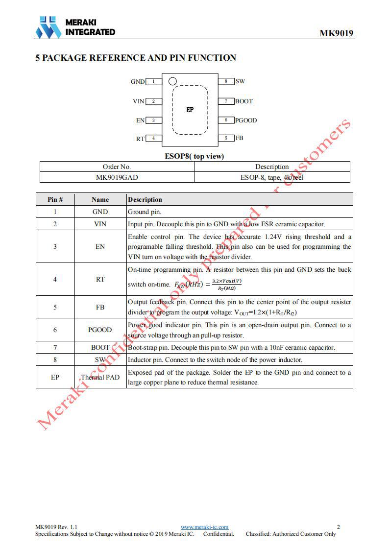 MK9019茂睿芯同步降压宽电压110V输入待机小于200uA适合BMS应用-阿里巴巴