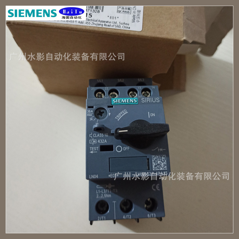 3RV6011-1JA10/3RV6011-1JA15 西门子 电机保护 断路器 7-10A-阿里巴巴