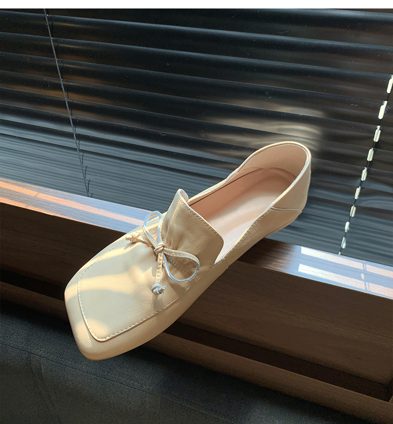 CHIKO Haldana Square Toe Block Heels Loafer Flats