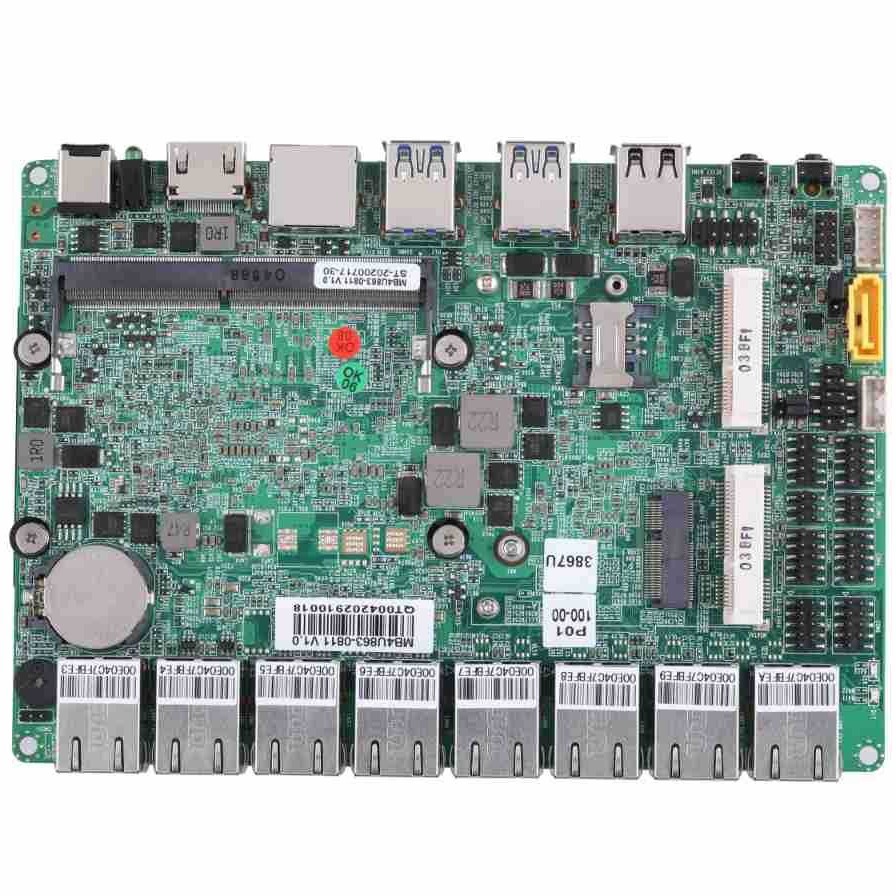 Soft routing eight-port serial port optional saiyang I3 I5 I7 router ...