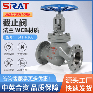 J41H-16C高压高温蒸汽铸钢法兰截止阀DN20 25 32 40 50 65 80 100-阿里巴巴