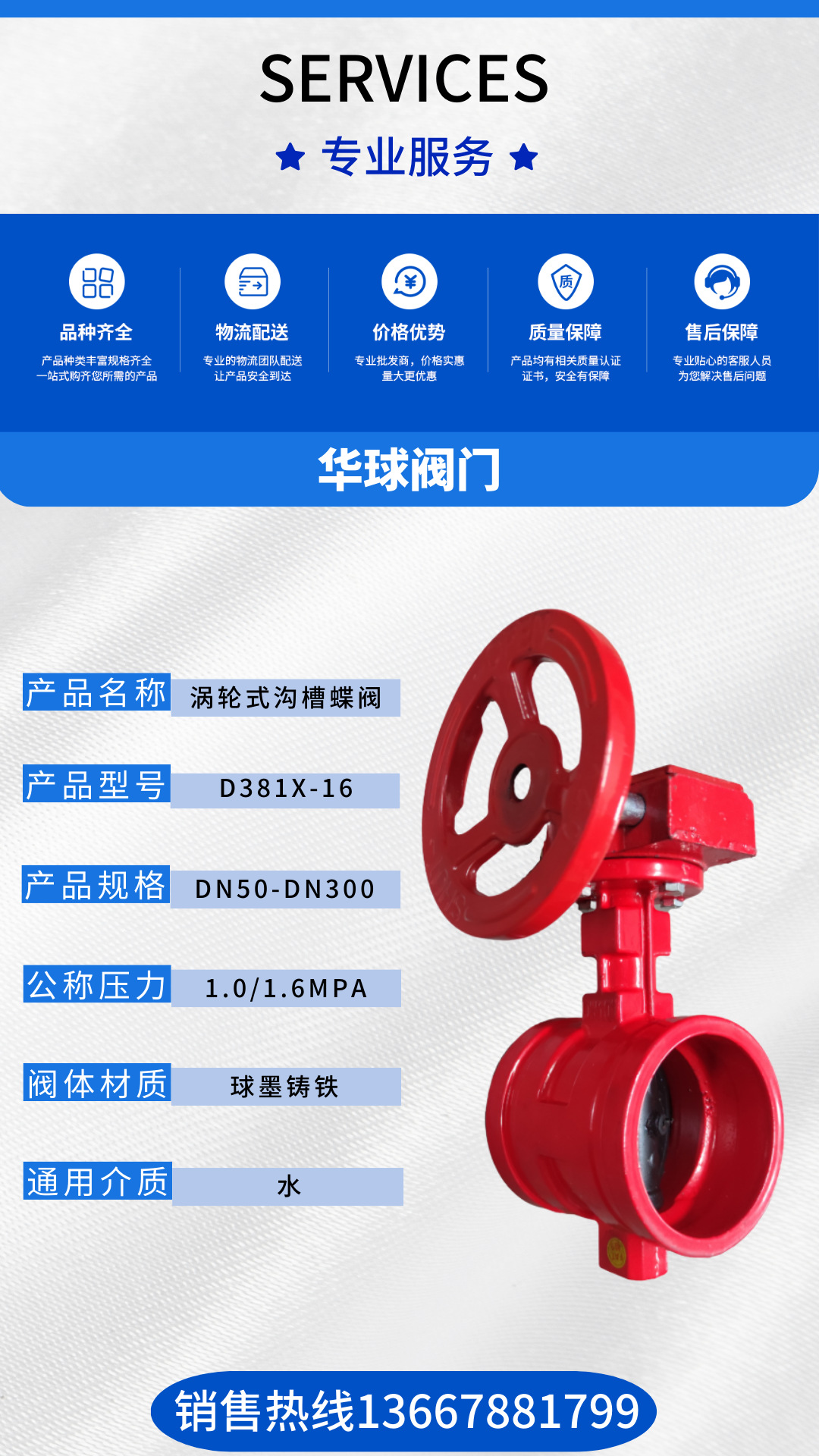 沟槽涡轮蝶阀D381X-16 消防卡箍涡轮蝶阀DN110 涡轮式蝶阀阀门-阿里巴巴