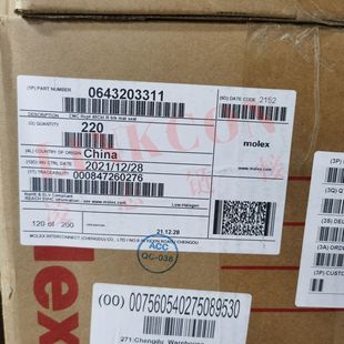 MOLEX 643203311 64320-3311 CMC插座 48P 左线输出 汽车连接器-阿里巴巴