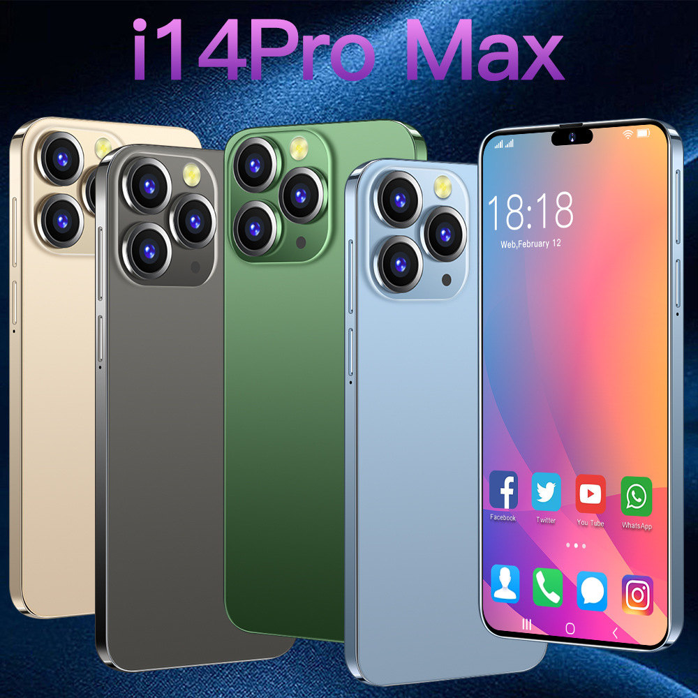 i14proMax跨境低价现货3G安卓1+16智能手机6.3寸胶囊屏外贸代发-阿里巴巴