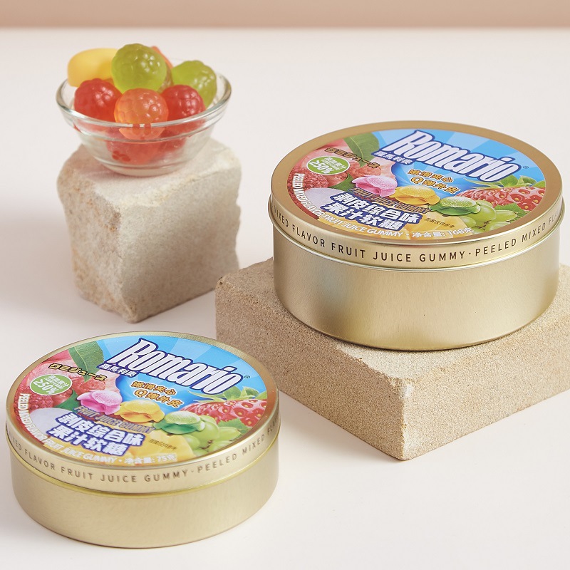 罗马利奥网红剥皮水果味果汁软糖168g草莓青葡萄芒果QQ糖橡皮糖-阿里巴巴
