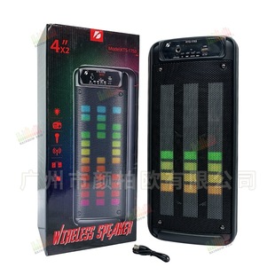 跨境KTS系列厂家批发直销双4寸KTS-1753户外便携式蓝牙音箱-阿里巴巴