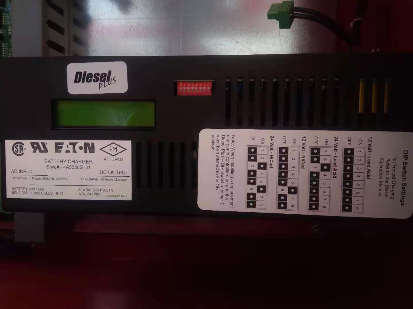 EATON电池充电器 FM认证EATON控制柜用4A55505H01Battery charger-阿里巴巴