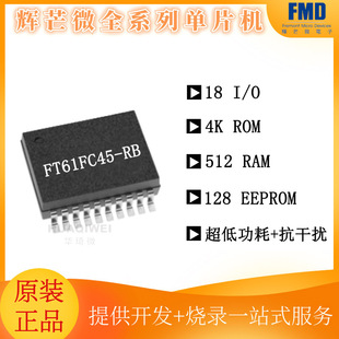 FT61FC45-RB 辉芒微单片机FT61FC45 FMD原装MCU ADC+PWM 代烧录-阿里巴巴