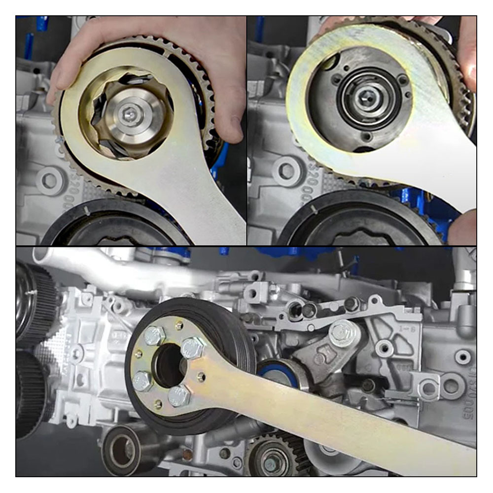 适用于斯巴鲁AVCS STD进气排气凸轮链轮扳手工具套件3齿12齿-阿里巴巴