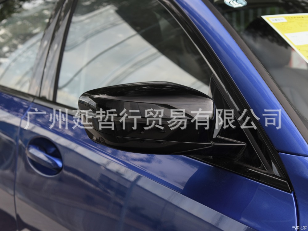 适用宝马G20 G30 G31 G28亮黑水转印牛角倒车镜后视镜镜壳外壳镜-阿里巴巴