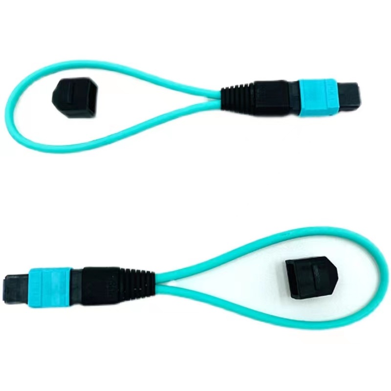 MPO回路器12芯光纤万兆多模机房专用MPO-MPO12芯跳线OM4光纤跳线-阿里巴巴