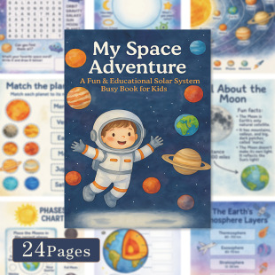跨境新品My Space Adventure 我的太空冒险 儿童探索银河系阅读物-阿里巴巴