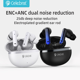 ANC+ENC降噪跨境批发Celebrat蓝牙耳机入耳式私模蓝牙耳机W53-阿里巴巴