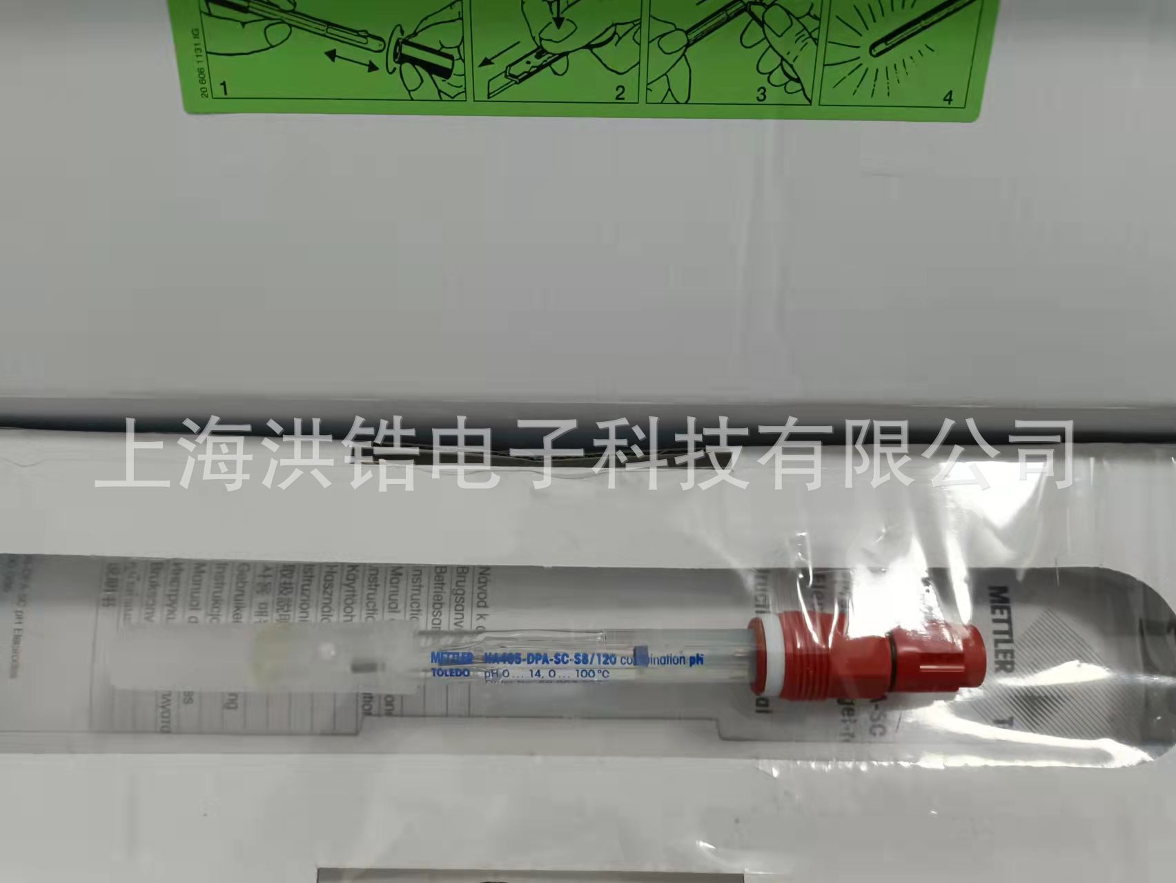 梅特勒METTLER 工业在线PH电极 HA405-DPA-S8/120-阿里巴巴