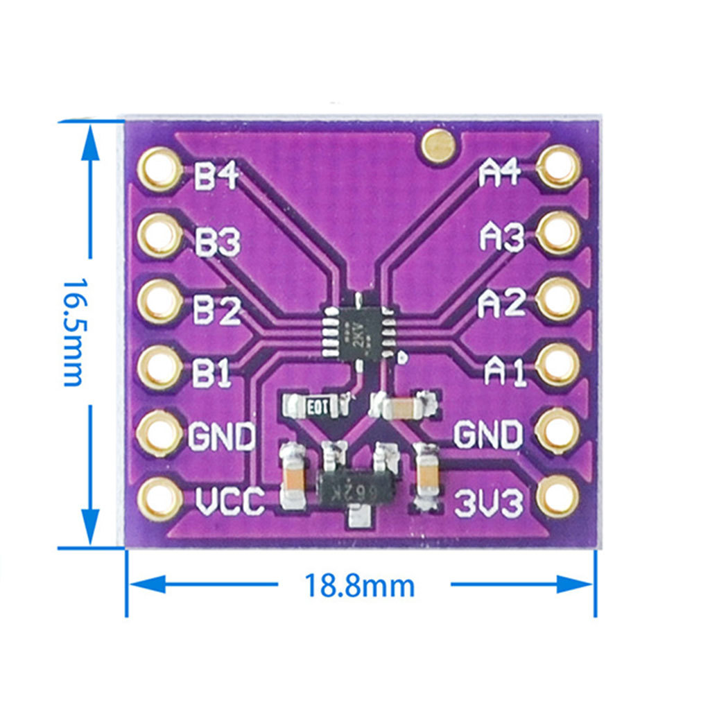 TXB0104 4位双向电压电平转换器 自动方向感应 WCMCU-401-阿里巴巴