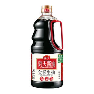 海天金标生抽酱油1.28L瓶装凉拌点蘸煲仔饭专用酱汁家庭装黄豆酱-阿里巴巴