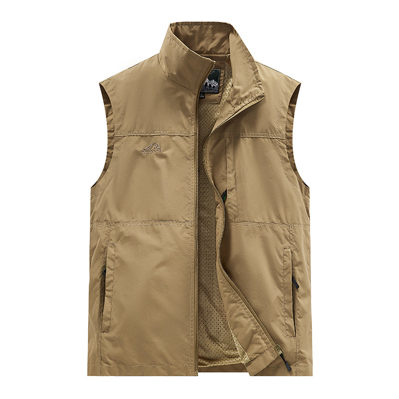 Cross-border Vest Men's Spring and Autumn Outdoor Leisure Sports Multi ...