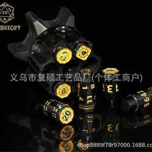 Multi-sided bullet die set with rotating base 子弹骰子套装-阿里巴巴