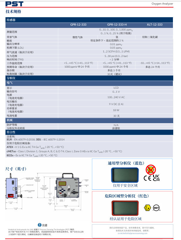 GPR-1200便携式氧分析仪-阿里巴巴