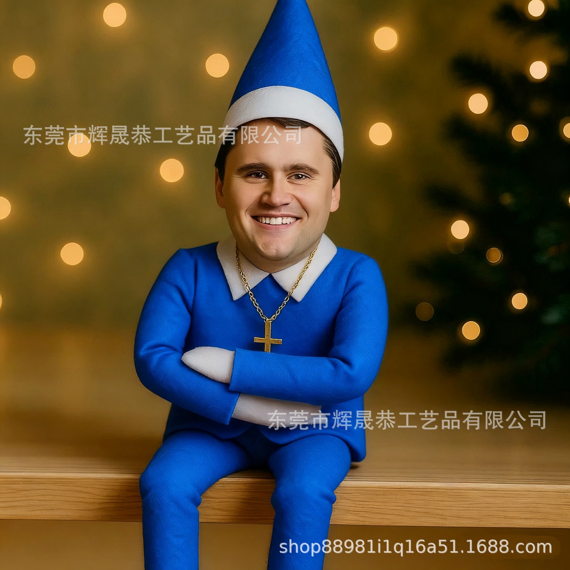 跨境Charlie Kirk Christmas Elf Doll查理圣诞精灵玩偶-阿里巴巴