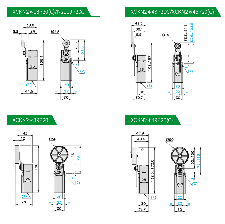 ZCKJ1H29C ZCKJ1C ZCKE09 ZCKY71原厂 特勒美科 限位开关部件-阿里巴巴