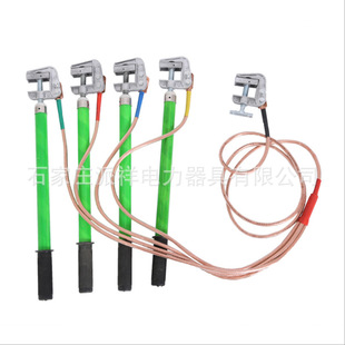 PX低压接地线JDX-NL-400V携带型短路接地线 平口式螺旋接地棒-阿里巴巴