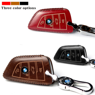 Custom Key Case Genuine Leather Car Key cowhide Hand sewing-阿里巴巴