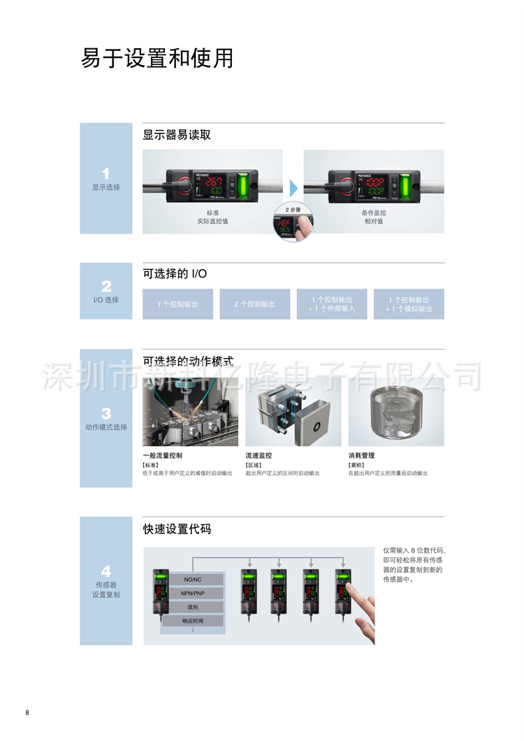 KEYENCE 基恩士 FD-Q10C 流量传感器 光电传感器 原装-阿里巴巴